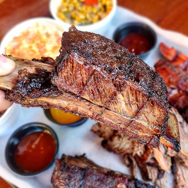 Beef Ribs, Texas Toast Our Menu Pigs Bar B-Q Barbecue